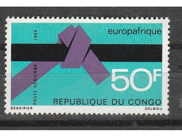 Republic Congo (Brazzaville) - Europafrica - 1969 - MNH