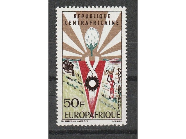 Central African Republic - Europafrica - 1965 - MNH