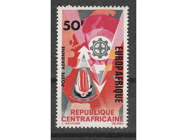 Central African Republic - Europafrica - 1966 - MNH