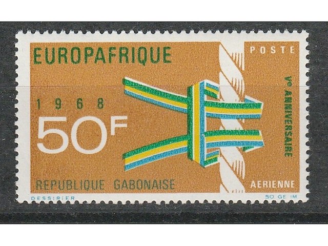 Gabon - Europafrica - 1968 - MNH