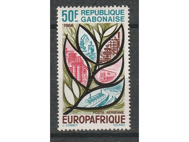 Gabon - Europafrica - 1966 - MNH