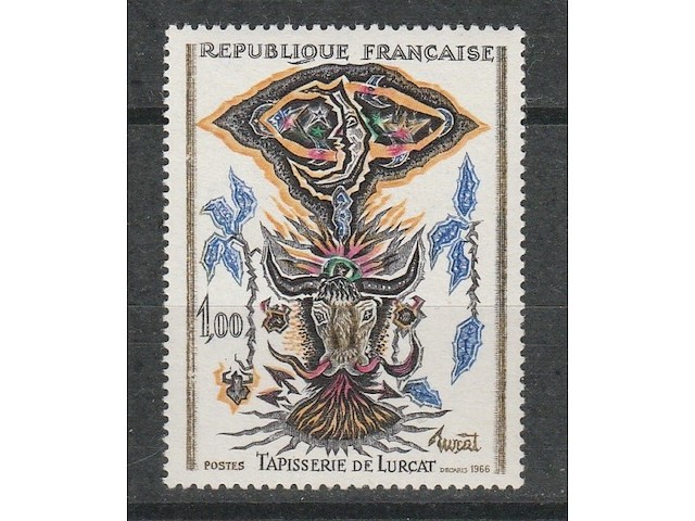 Francuska, France - Tapestry Lurcat - 1966 - MNH