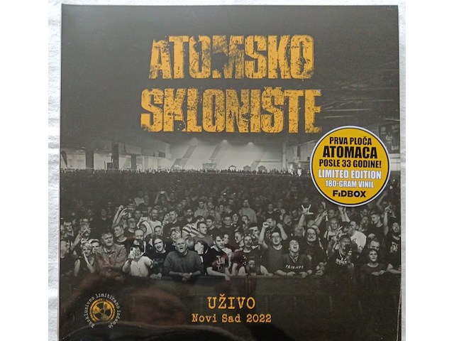 ATOMSKO  SKLONISTE -  UZIVO  2022 ( Novo )