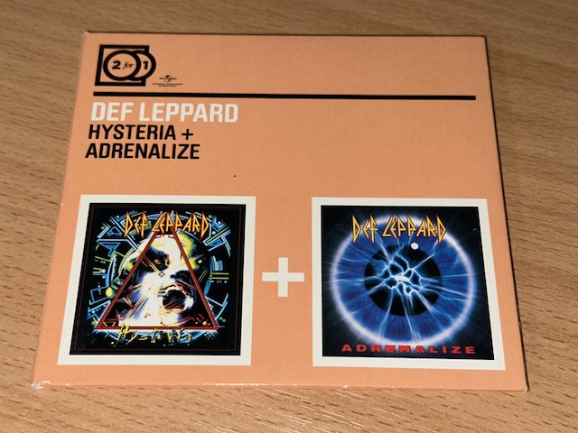 Def Leppard – Hysteria + Adrenalize (2CD)