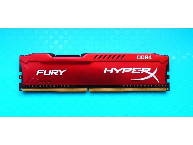 8GB DDR4 2400Mhz HyperX Fury