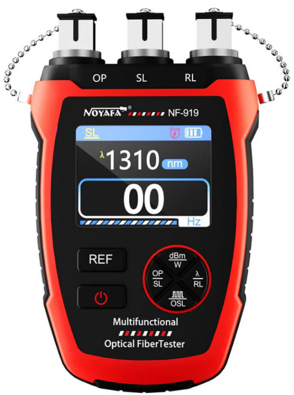 NOYAFA NF-919 Multifunkcionalni tester optičkih vlakana: integrisani optički merač snage