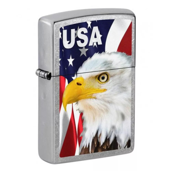 Zippo Upaljač 207-107807 Eagle and flag 3576