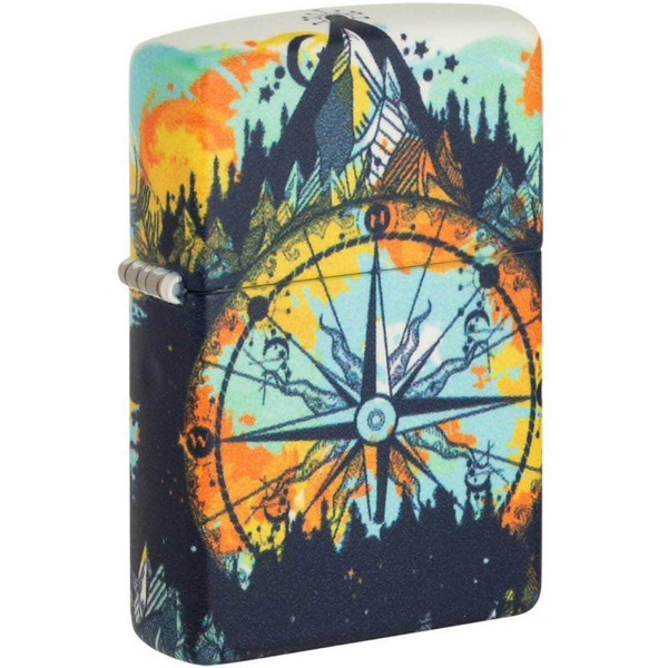 Zippo Upaljač 49805 Compass Design Glow 5145