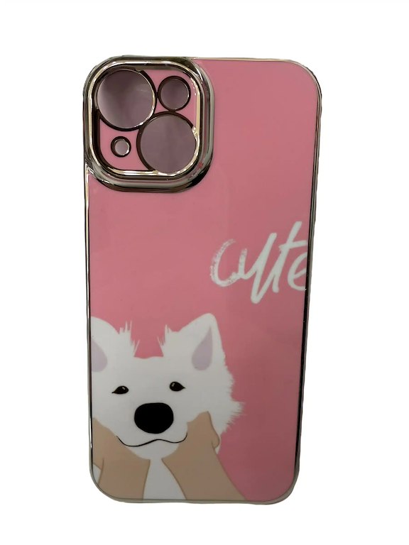 Maska Custom Fit za iPhone 15 cute dog