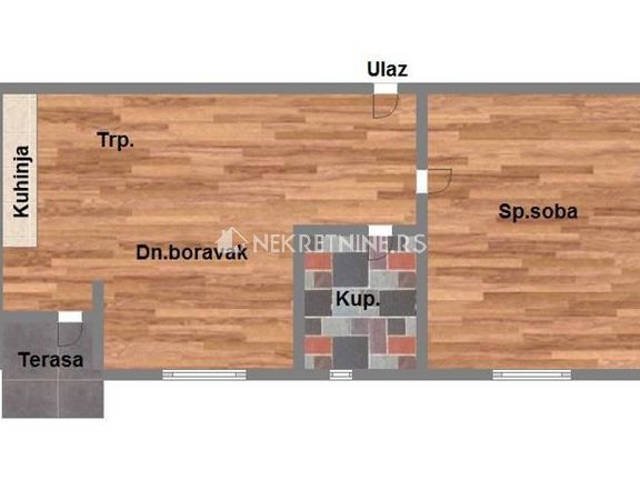 Dvosoban u izgradnji 41m2