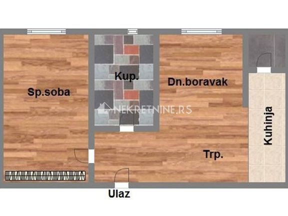 Dvosoban u izgradnji 40m2