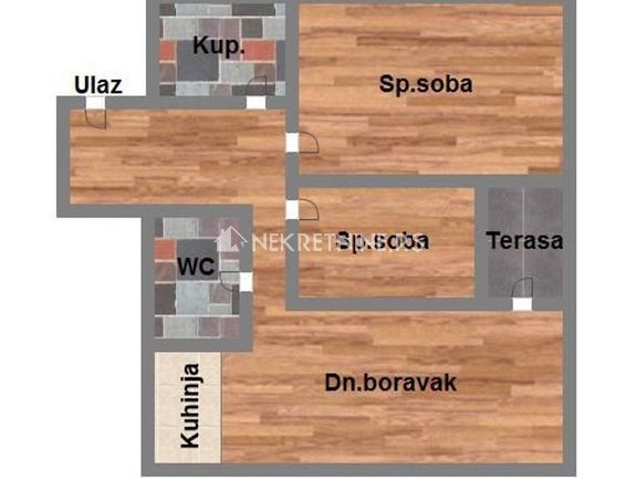 Trosoban stan u izgradnji 67m2 Petrovaradin!