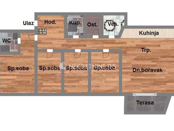 Fantastičan raspored - izgradnja - PDV