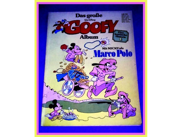 Walt Disney strip GOOOFY nemački ✿✿✿