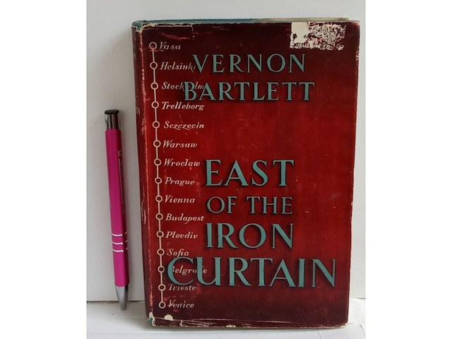 EAST OF THE IRON CURTAIN - VERNON BARTLEFT