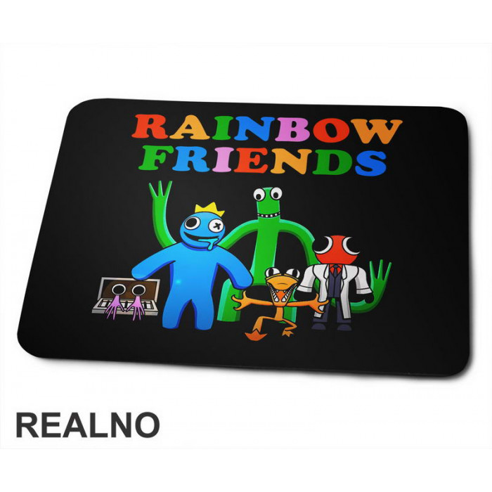 RAINBOW FRIENDS - COLORS - CRTANI FILMOVI - PODLOGA ZA MIŠ