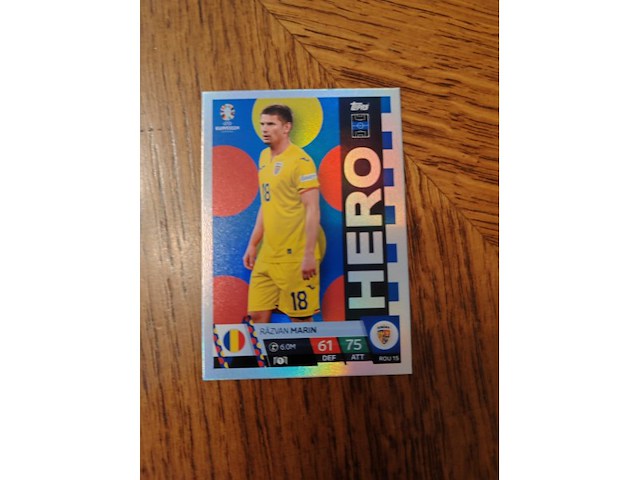 Match attax EURO 2024 sličica broj ROU15