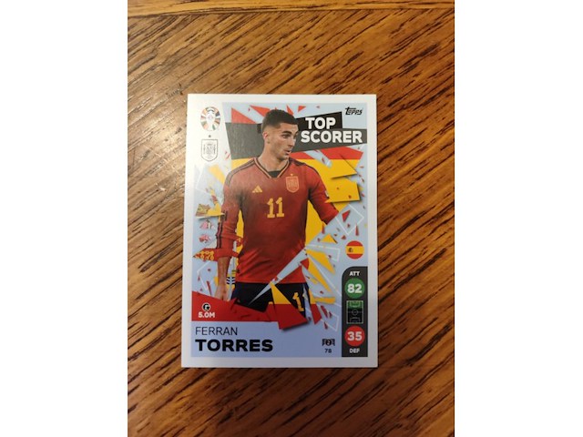Match attax EURO 2024 sličica broj 078