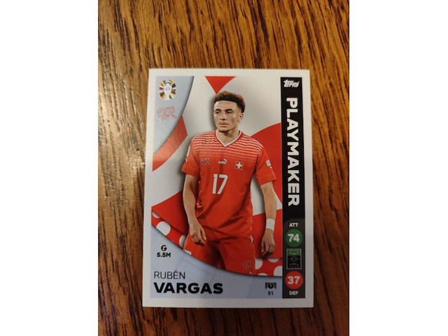 Match attax EURO 2024 sličica broj 051