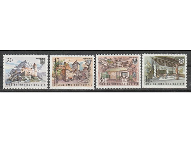 Liechtenstein - 1981 - Castle Gutenberg - MNH