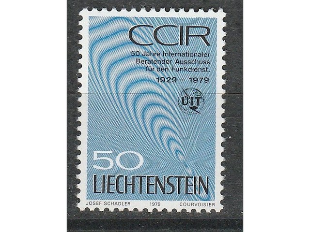 Liechtenstein - 1979 - CCIR - MNH