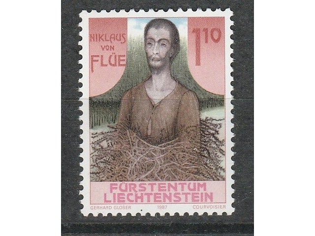 Liechtenstein - 1987 - Holy Nicolaas - MNH