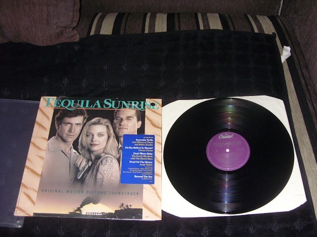 Tequila Sunrise Motion Picture Soundtrack LP USA 1988.