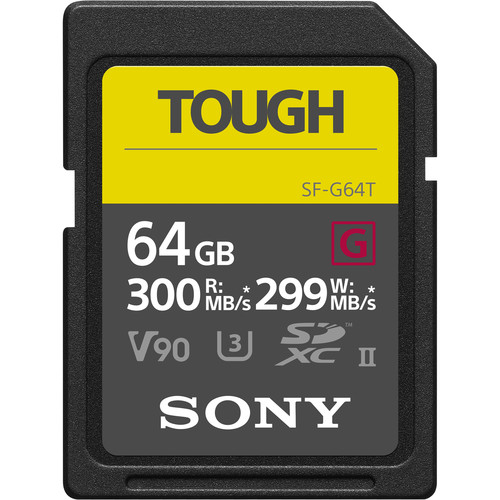 Sony 64GB SF-G Tough Series UHS-II SD