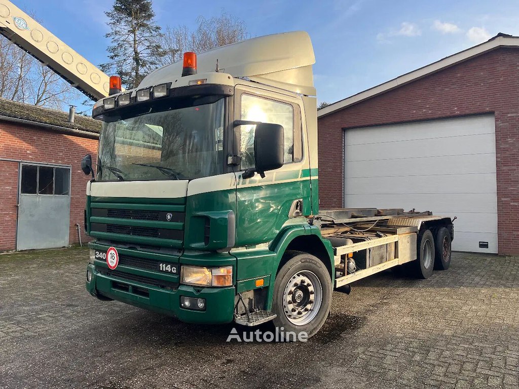 Scania 114.340 6X2, Cable system, Manuel Gearbox, Holland truck !!! kiper