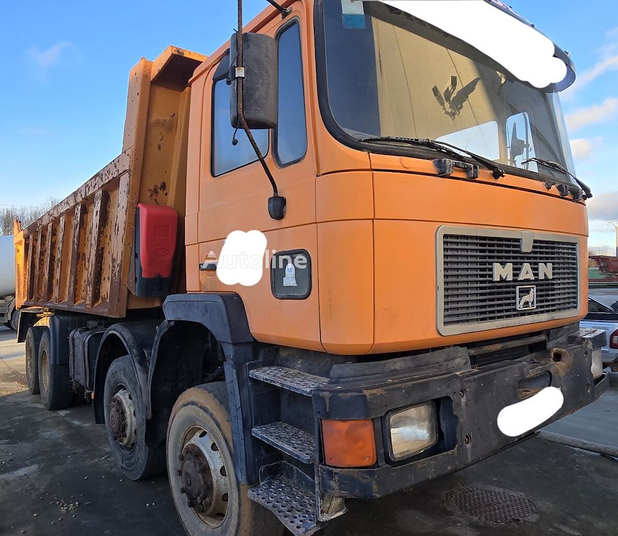 MAN 35.372AK/8X8-ALLRAD/MEILLER/F2000/BIG-AXEL/ORIGINAL-COLOR/1993 kiper