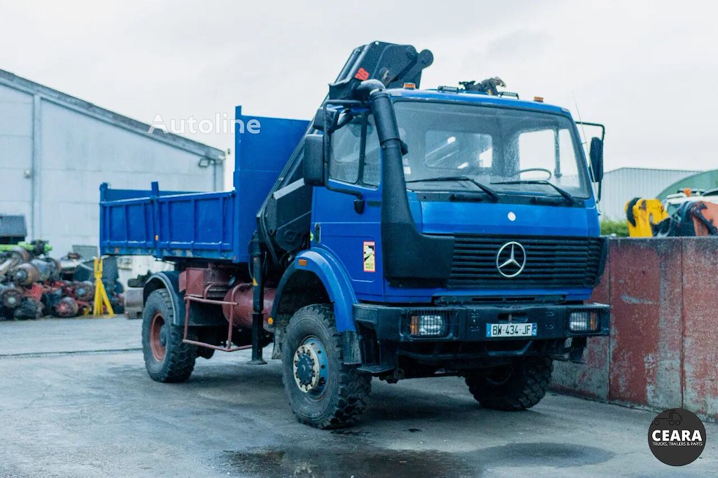 Mercedes-Benz SK 1929 AK 4x4 HIAB 160-4 RADIO kiper