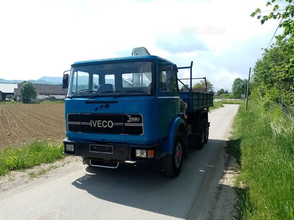 IVECO TIPPER,CRANE, 20-203, ALL SPRING,WATER COOLED, ONLY 77000 KM kiper