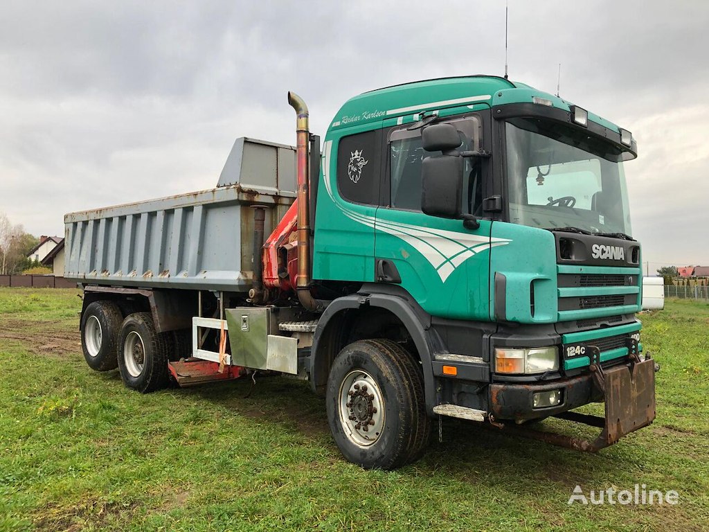 Scania 124C 4x4 kiper