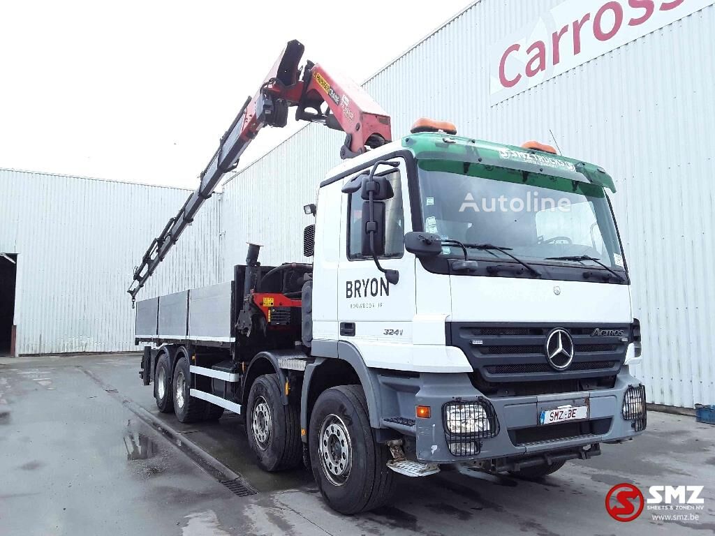 Mercedes-Benz Actros 3241 Palfinger Pk36002 /7 kamion s ravnom platformom