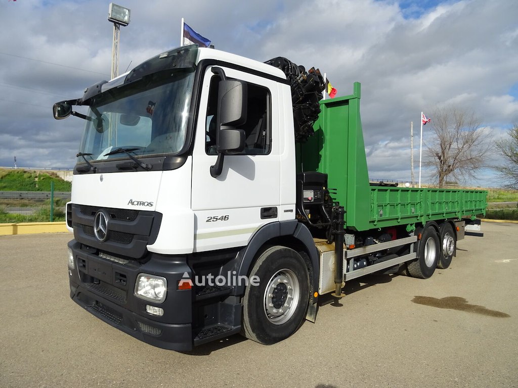 Mercedes-Benz ACTROS 25 44 kamion s ravnom platformom