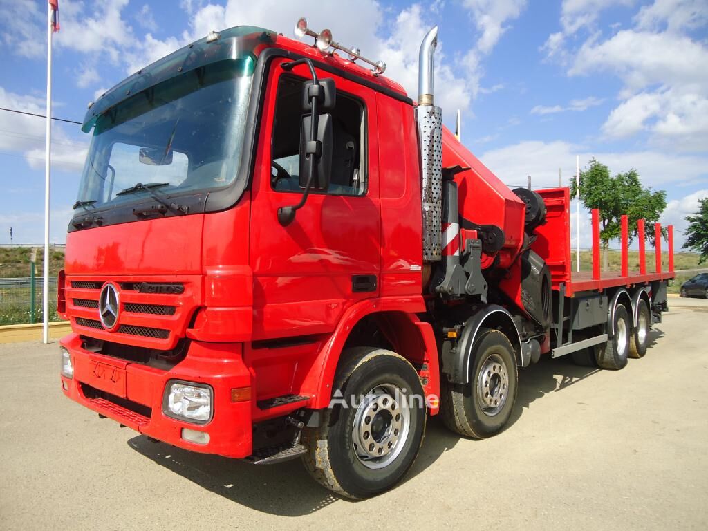 Mercedes-Benz ACTROS 41 50 kamion s ravnom platformom