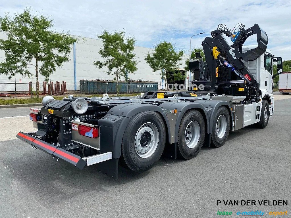 Novi MAN TGS 35.480 8x4-4 BL | kraan HMF 1943-Z2 | HyvaLift Titan 26-57-S kamion rol kiper