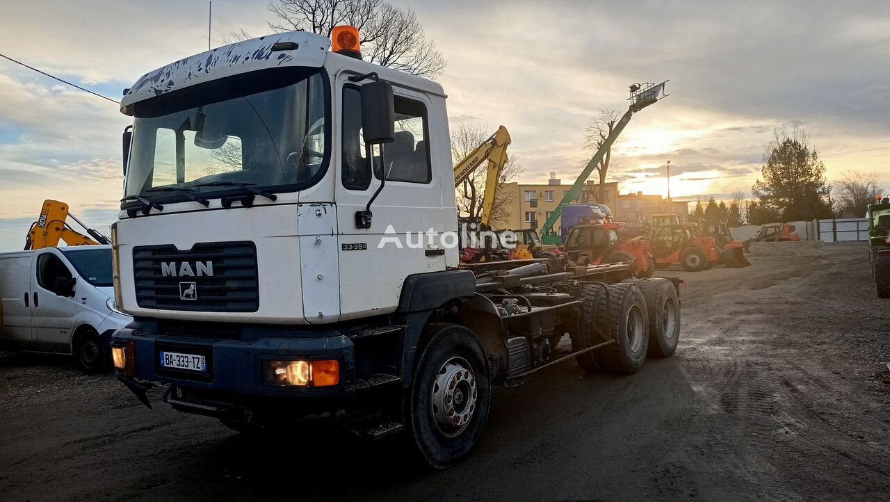 MAN 33.364 manual resor F2000 6x4 export nie Scania Volvo daf Iveco kamion rol kiper