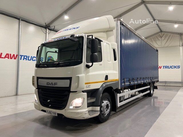 DAF CF 250 kamion sa klizna zavesa cerada