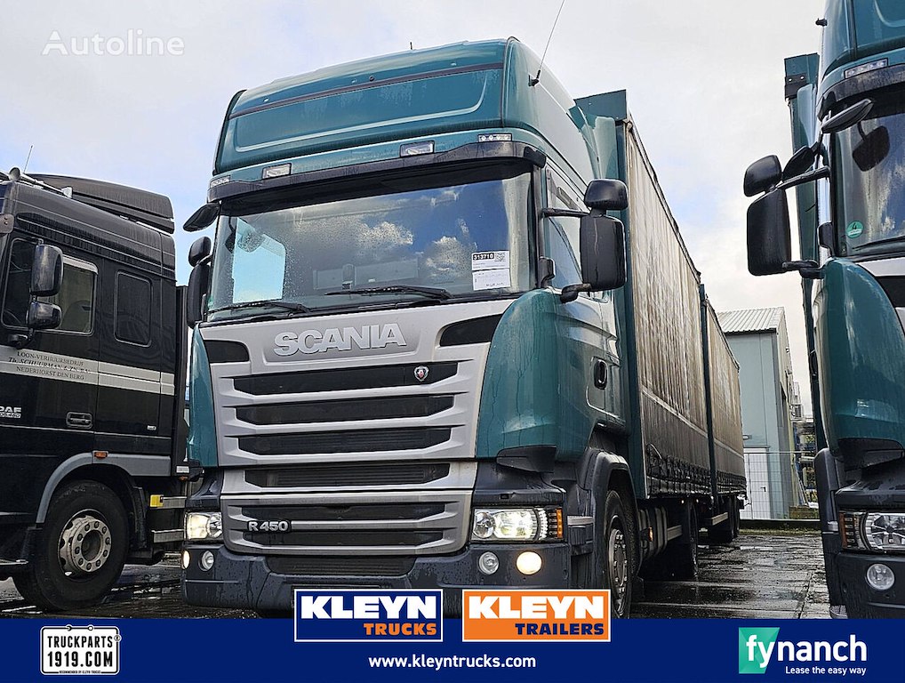 Scania R450 4X2 RETARDER COMBI kamion sa klizna zavesa cerada