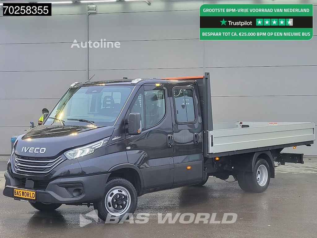 Novi IVECO Daily 35C21 Automaat 2025model Open laadbak Dubbel Cabine CarPla kamion s ravnom platformom < 3.5t