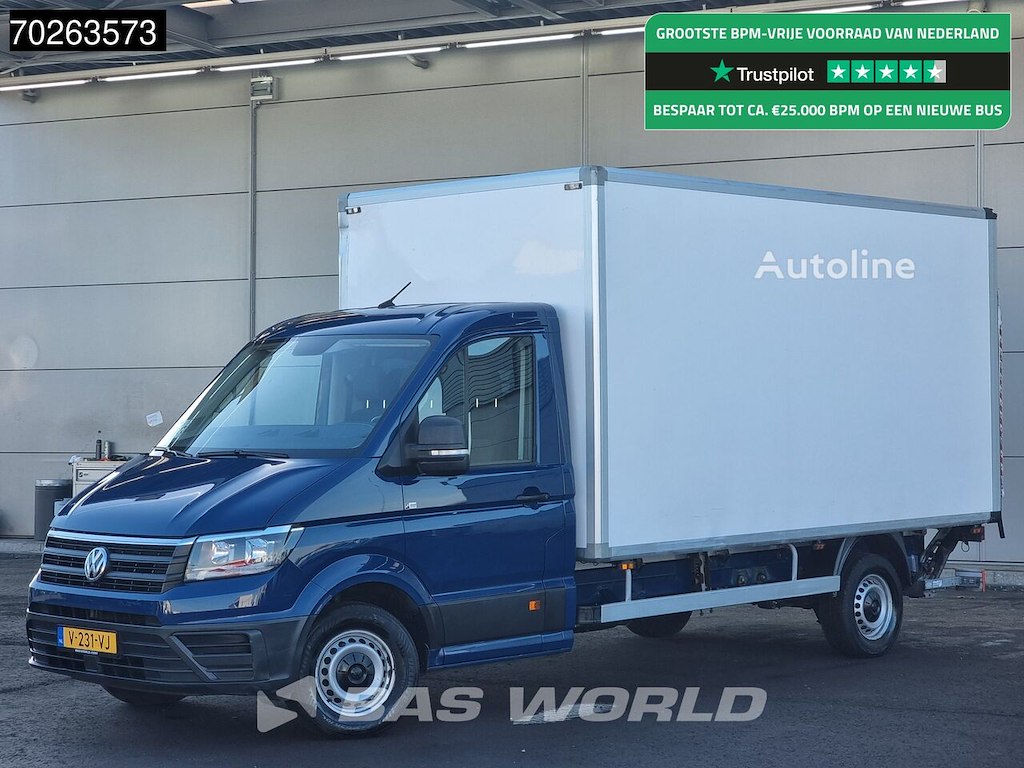 Volkswagen Crafter 102pk Bakwagen Laadklep Euro6 Airco Koffer Meubelbak 18m kamion furgon < 3.5t nakon udesa