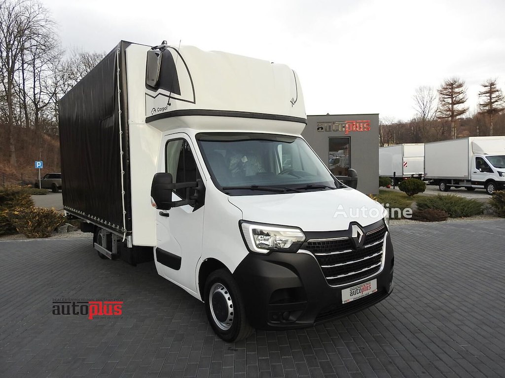 Renault MASTER PLANDEKA WINDA 10 PALET WEBASTO TEMPOMAT KLIMATYZACJA LED kamion s ceradom < 3.5t