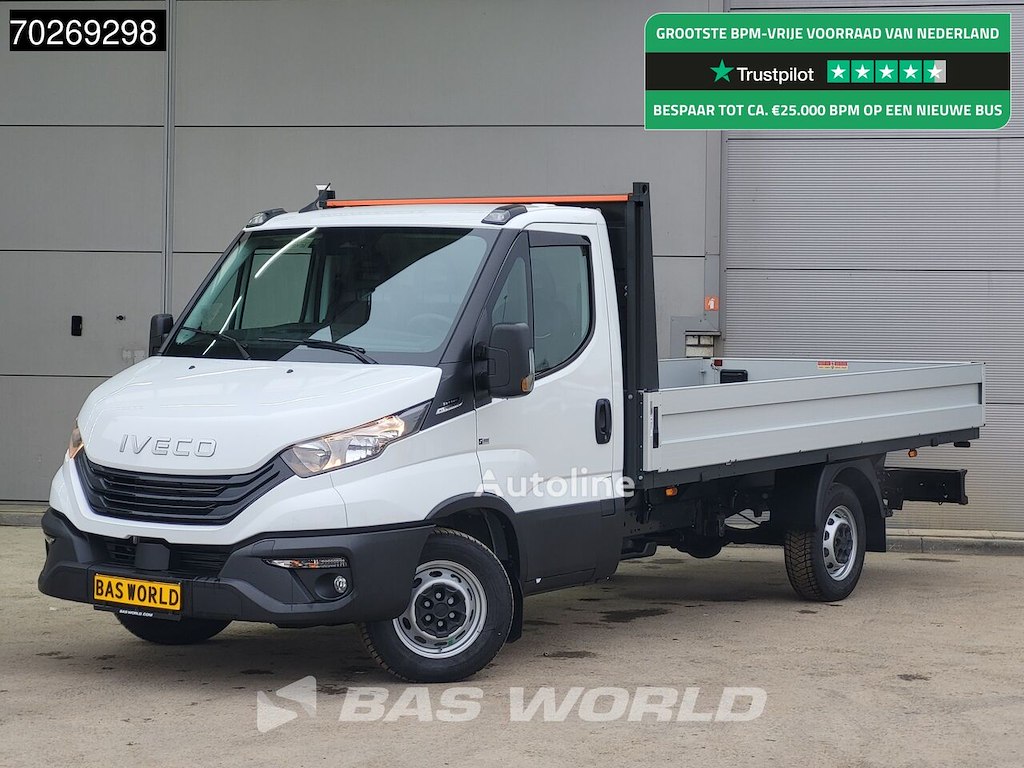 Novi IVECO Daily 35S16 160PK Automaat Open laadbak Trekhaak Airco Cruise Ca kamion s ravnom platformom < 3.5t