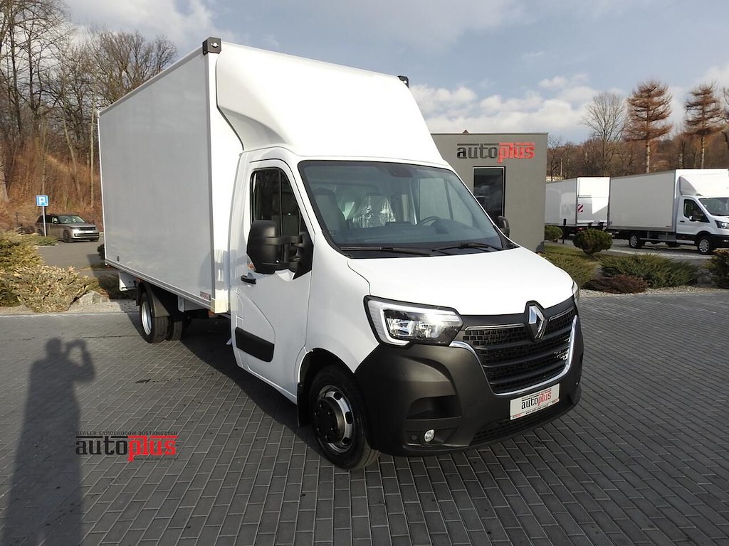 Renault MASTER KONTENER 9 PALET TEMPOMAT NAWIGACJA KLIMATYZACJA LEDY BLI kamion furgon < 3.5t