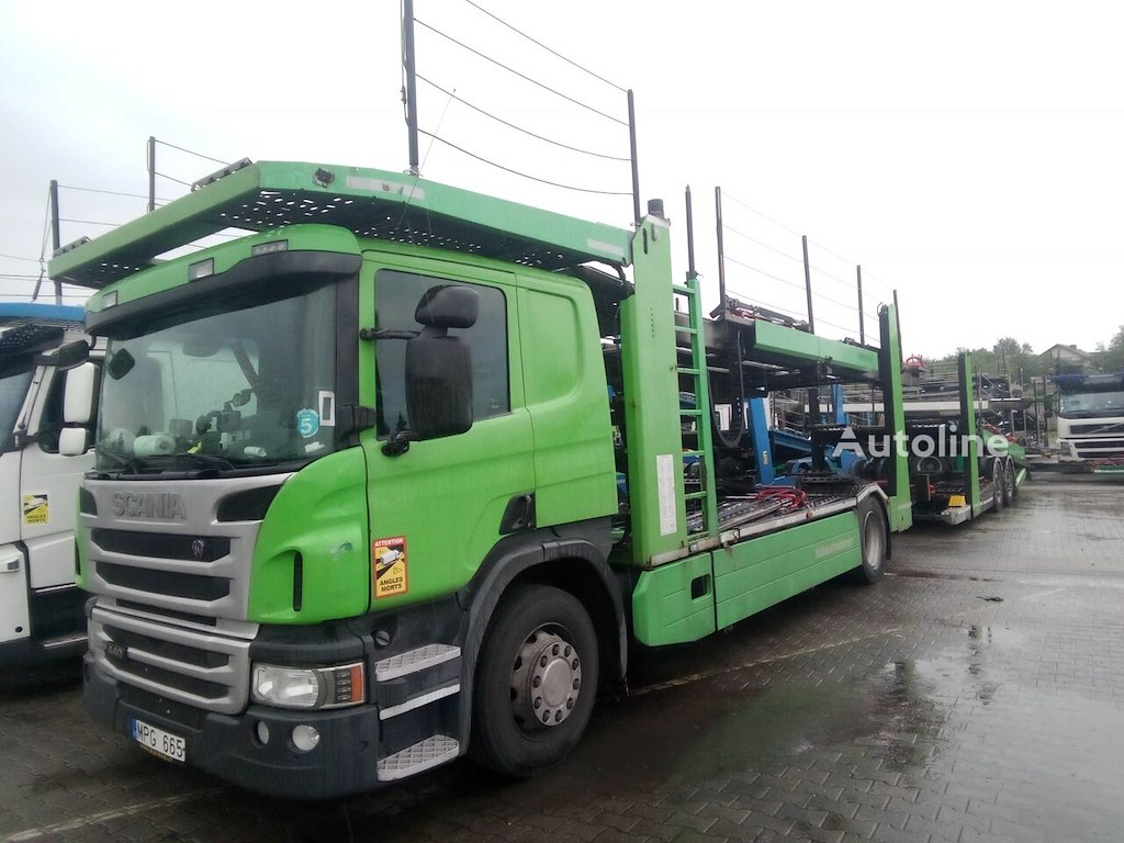 Scania + Kassbohrer 2014 autotransporter + prikolica autotransportera