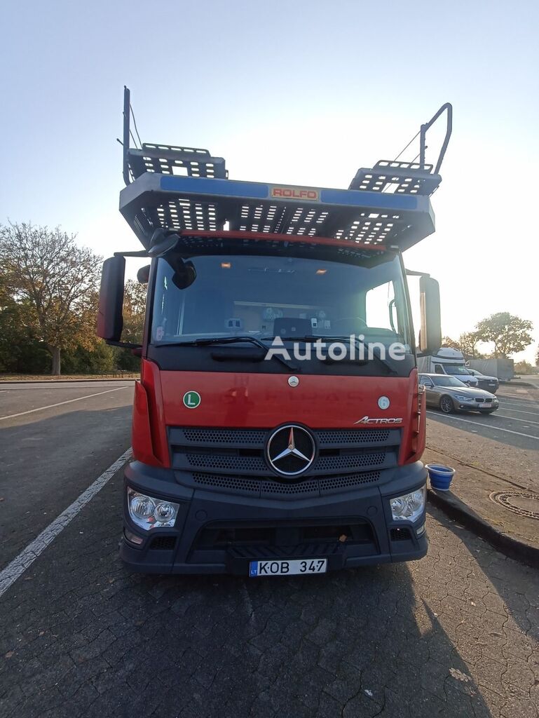 Mercedes-Benz autotransporter + prikolica autotransportera