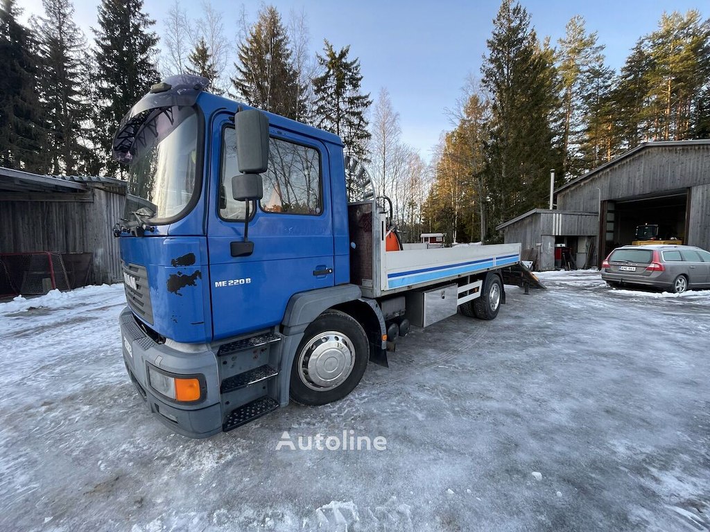 MAN Me 14.220 B 4×2-4350 koneenkuljetusauto autotransporter