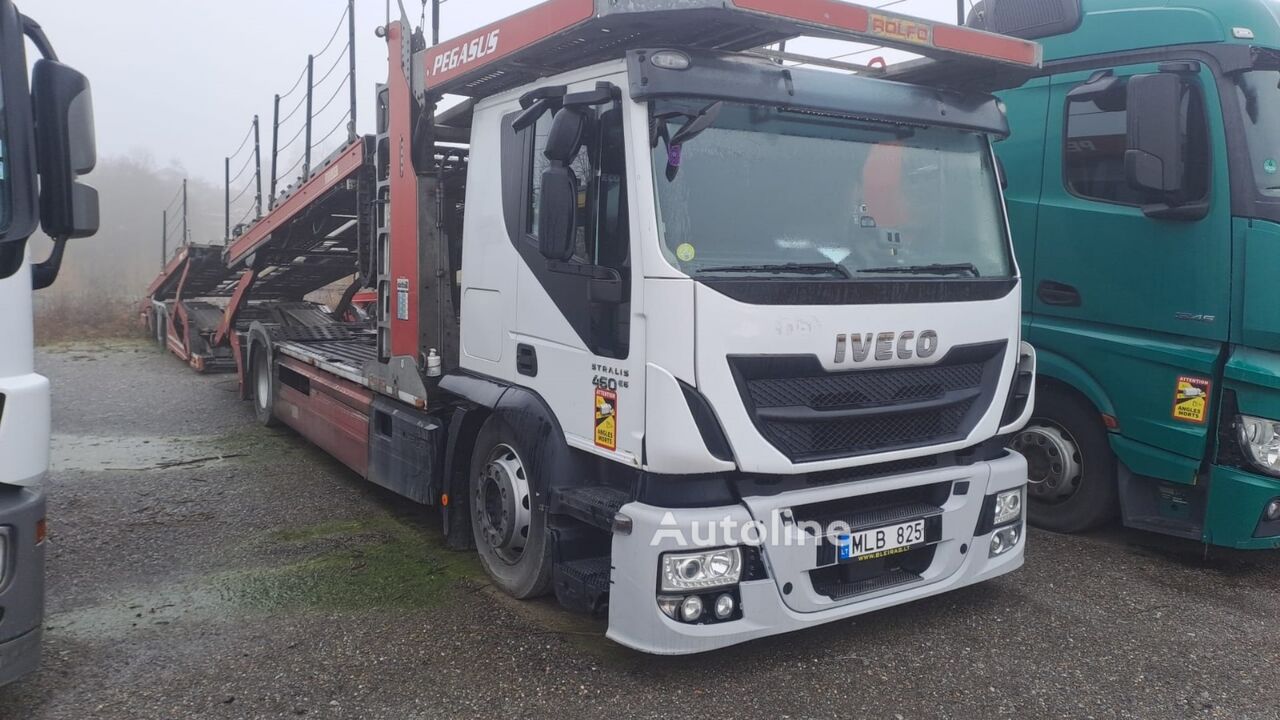 IVECO + Rolfo 2010 autotransporter + prikolica autotransportera