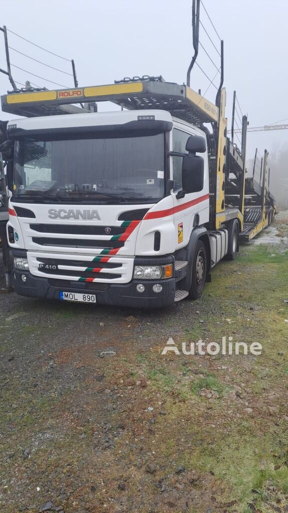 Scania autotransporter + prikolica autotransportera